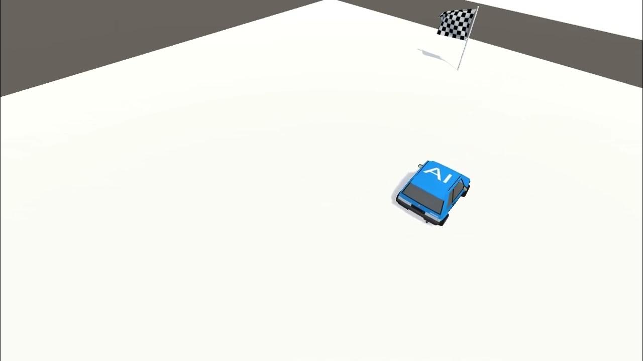 A simple guide to training your own AI car, using Unity ML Agents and built-in Wheel Collider ...