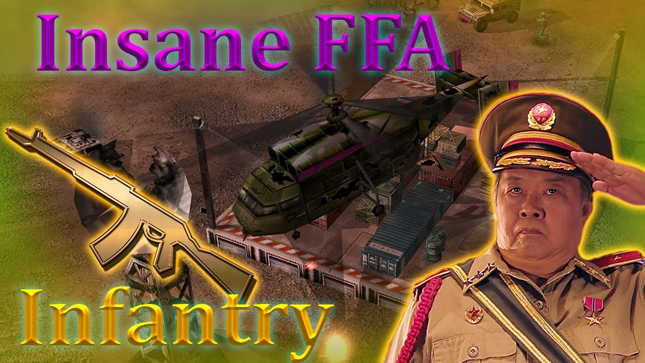 Most Insane Infantry game ever | Infantry | 1v1v1v1v1v1 | Defcon | C&C ...
