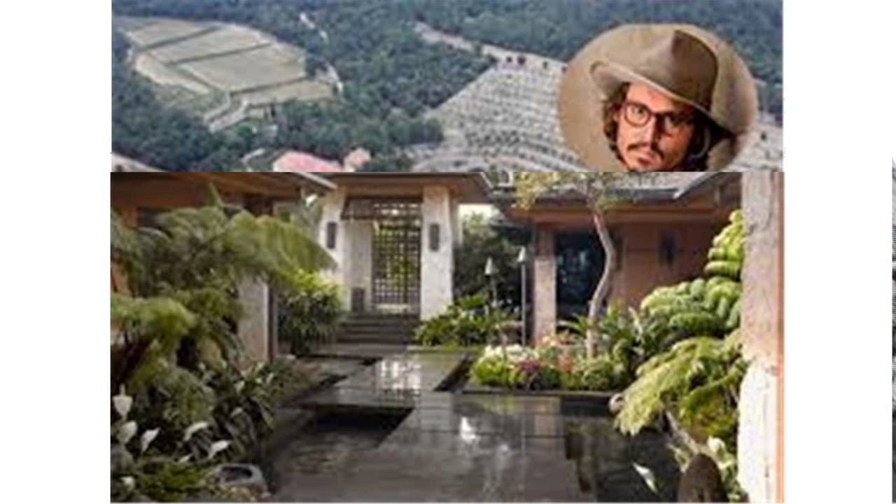 johnny depp house - YouTube
