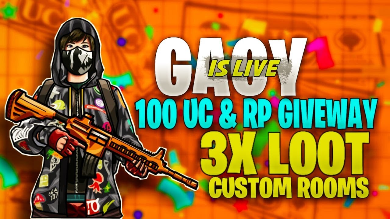 Pubg Mobile Live Unlimited Custom Room Uc Giveaway Or Royal Pass