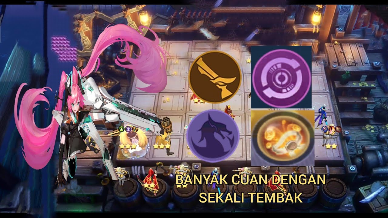 HYPER LAYLA GUNNER STARCORE DARK WYRMSLAYER DAMAGE SAMPAI 50000 GAK NGOTAK COK - MAGIC CHESS ...
