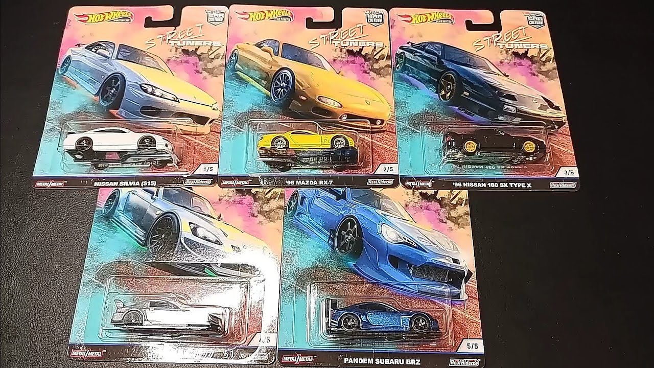 Street Tuners Hot Wheels Car Culture 2019 - YouTube