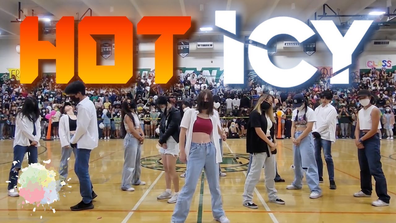 [KREW] ITZY/SEVENTEEN - ICY/HOT | KREW Welcome Back Rally | Homestead High School - YouTube