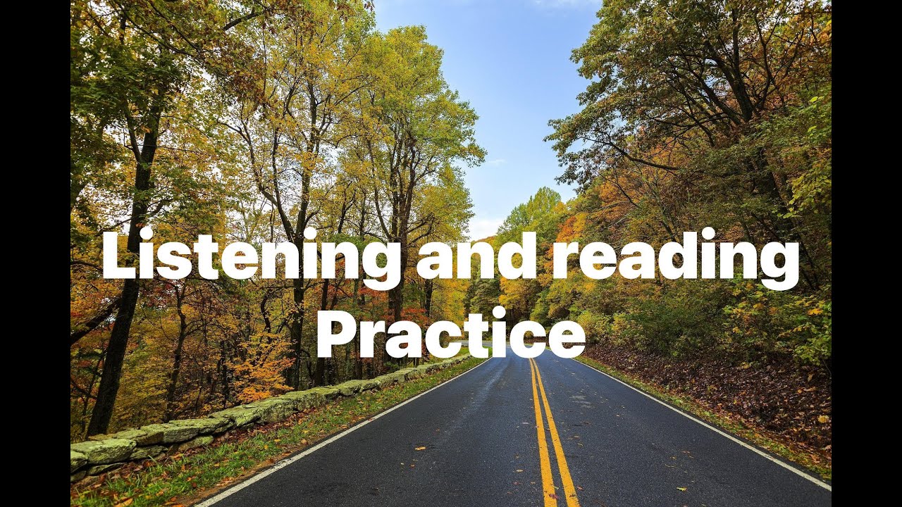 1- English reading and listening practice with Third word - YouTube