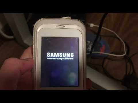 Samsung GT-C3300K - Charging, On, Recharge Battery - YouTube