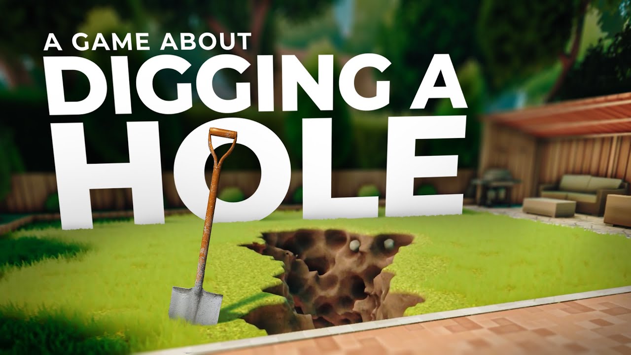 DIG FOR BURIED TREASURE! - A GAME ABOUT DIGGING A HOLE - YouTube