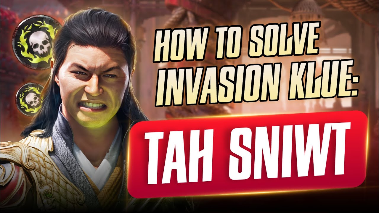 MK1 | How to Solve Invasion Klue TAH SNIWT - Season of Soul Eater - YouTube