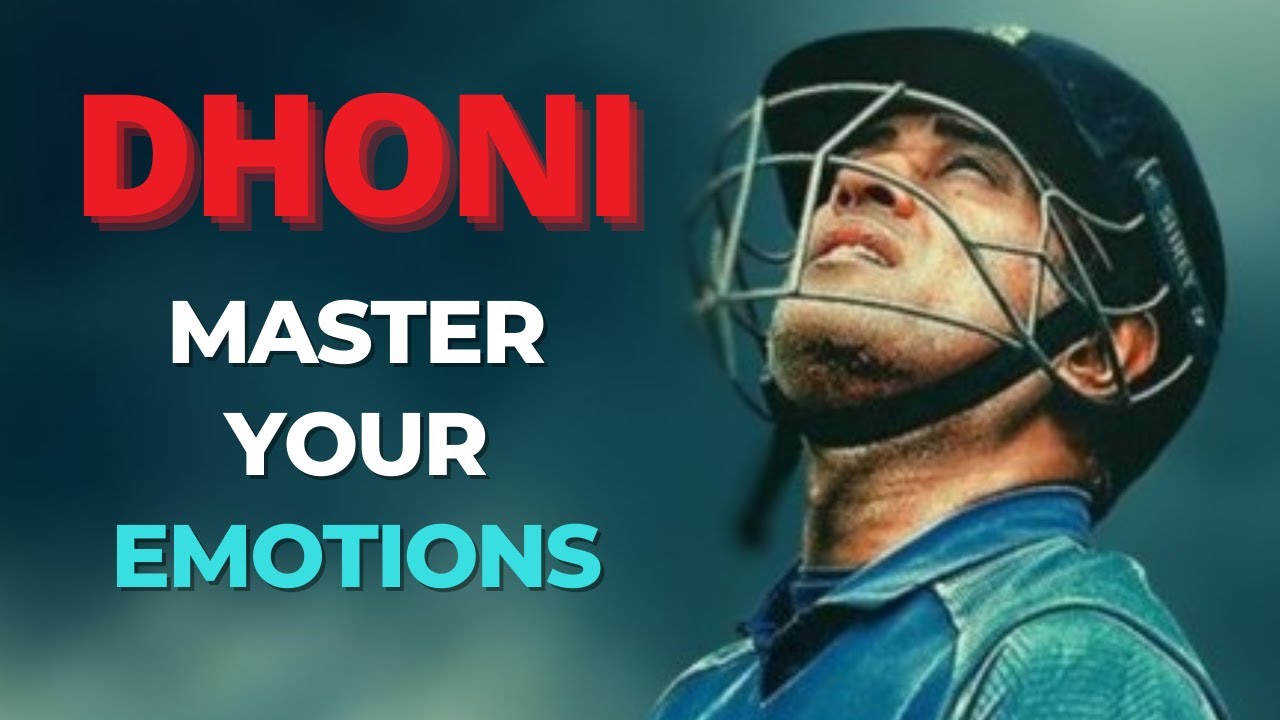 MS Dhoni - Control Your Emotions and Be Honest #motivation #msdhoni ...