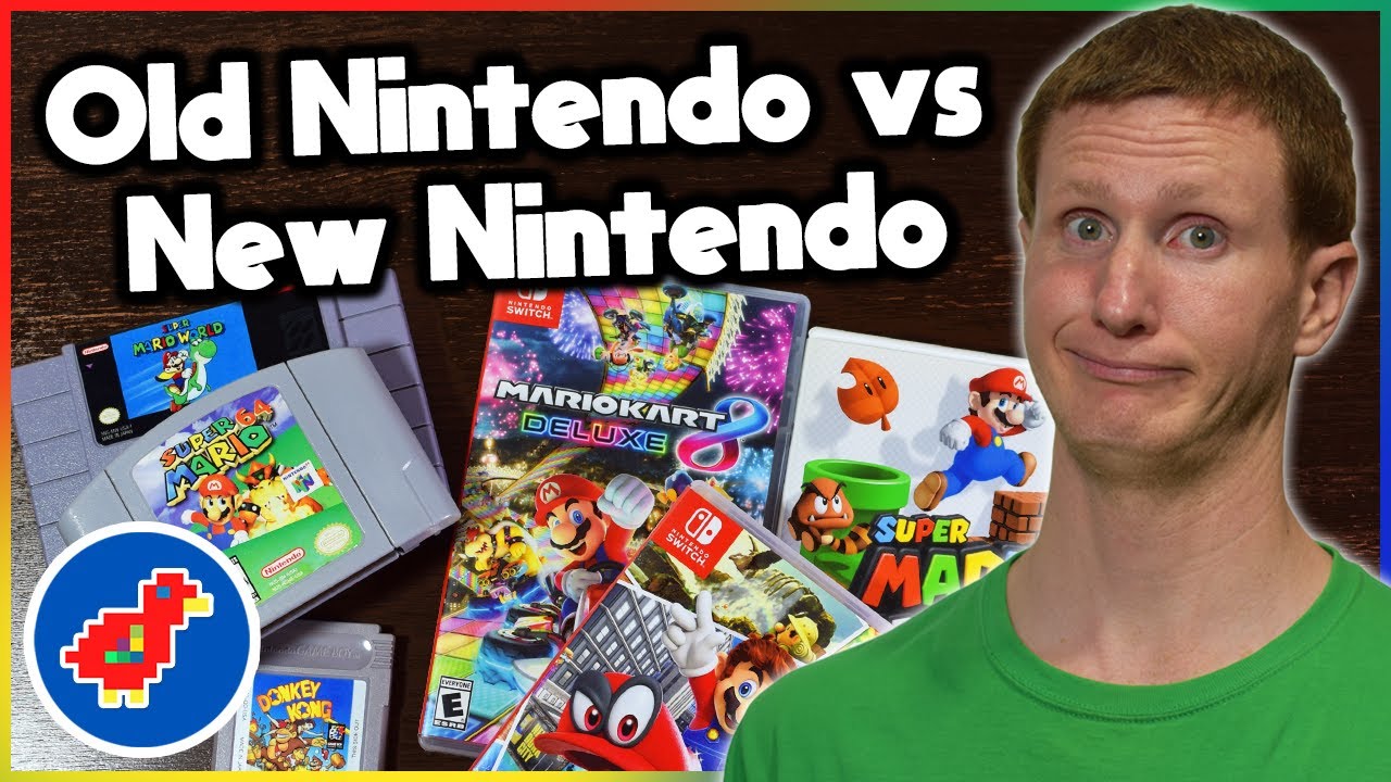 Old Nintendo vs New Nintendo - Retro Bird - YouTube