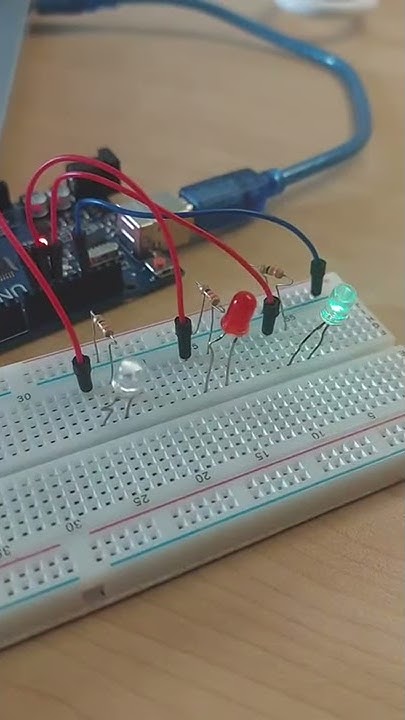 arduino board | fading and blinking LEDs - YouTube