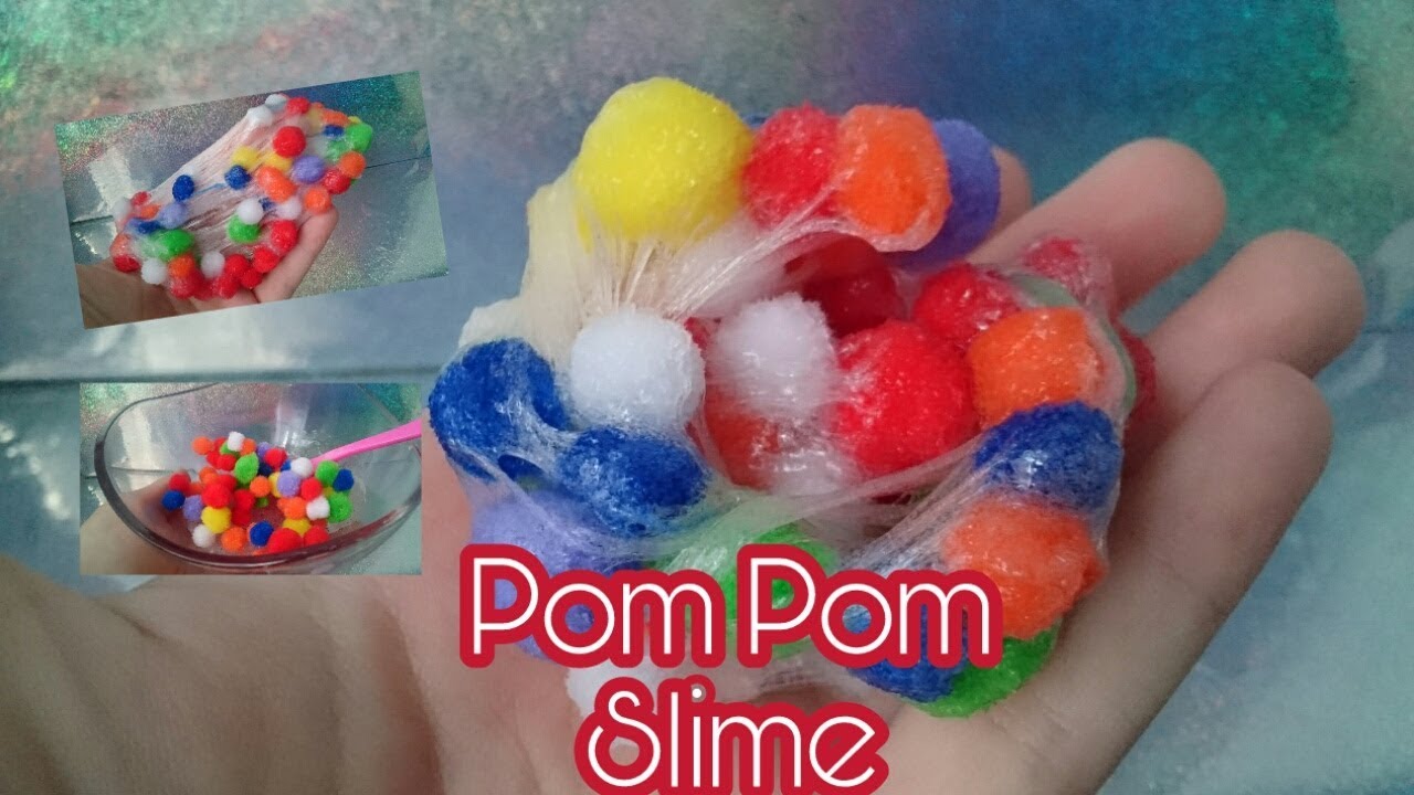 Pom Pom Slime - YouTube