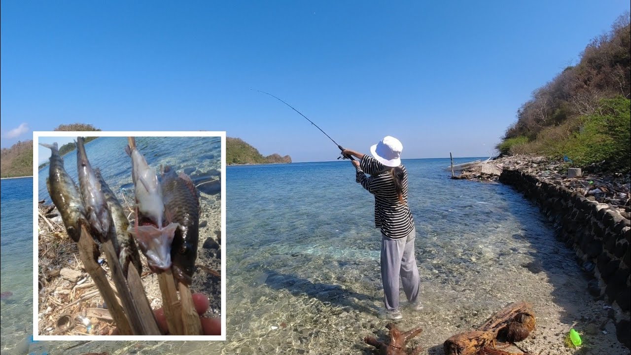 Fishing with my daughter Best Experience Beautiful Spot @ Maricaban ...