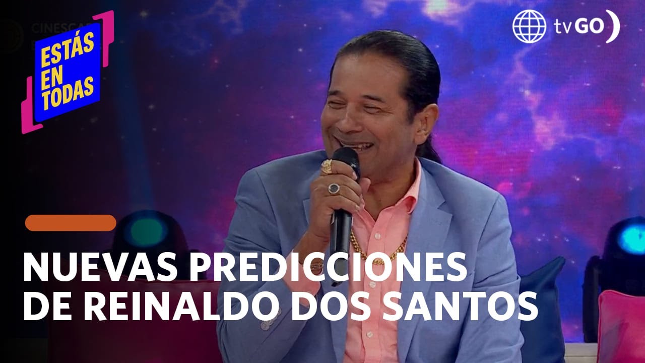 Estás en Todas: Reinaldo Dos Santos habla de sus candidatos presidenciales (HOY) - YouTube