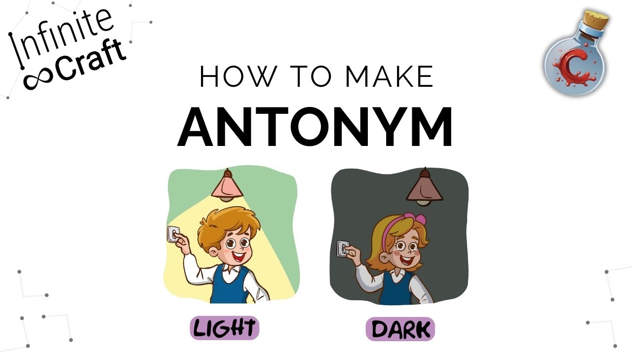 How to make Antonym in Infinite Craft? - YouTube