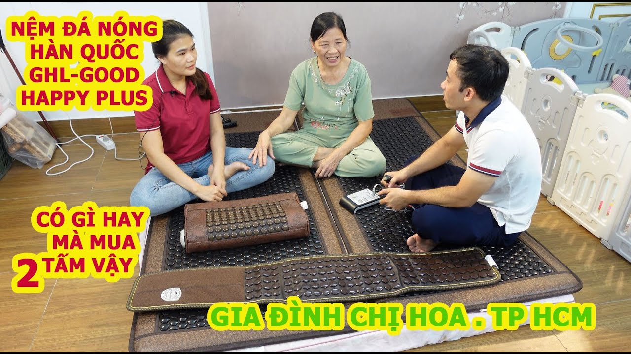 💦CÓ GÌ ĐẶC BIỆT? MÀ CHỊ HOA Ở TP HCM MUA 2 TẤM THẢM ĐÁ NÓNG GOOD HAPPY ...