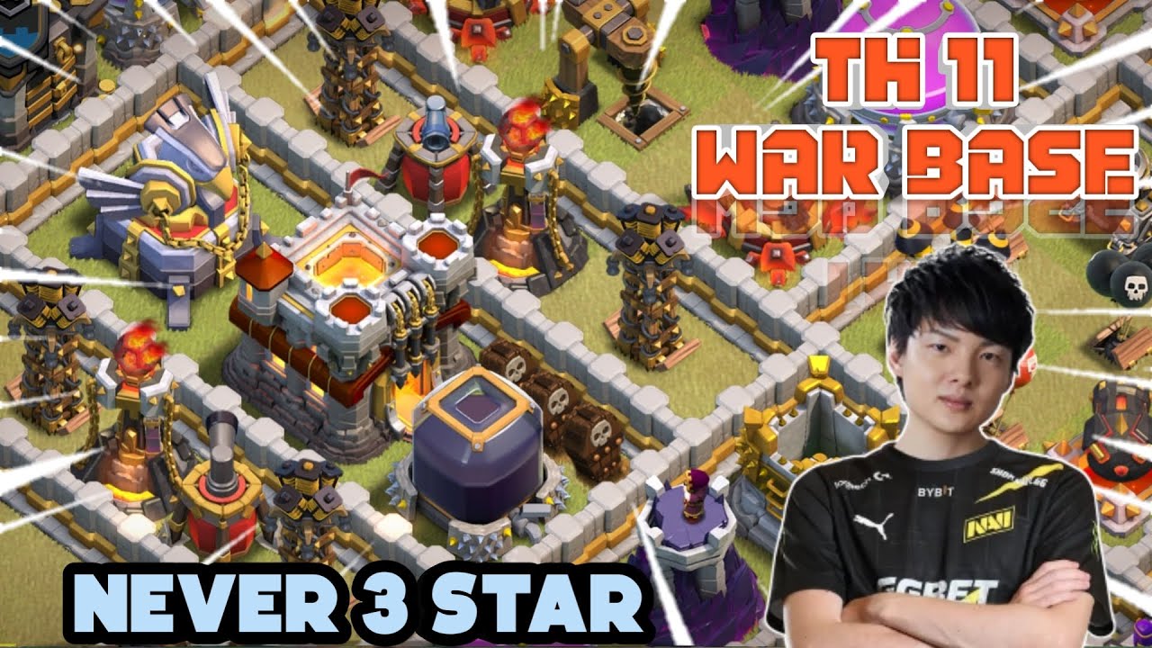 NEW TOP 10 BEST TH11 WARBASE || TH11 WARBASE WITH LINK || TH 11 BASE ...