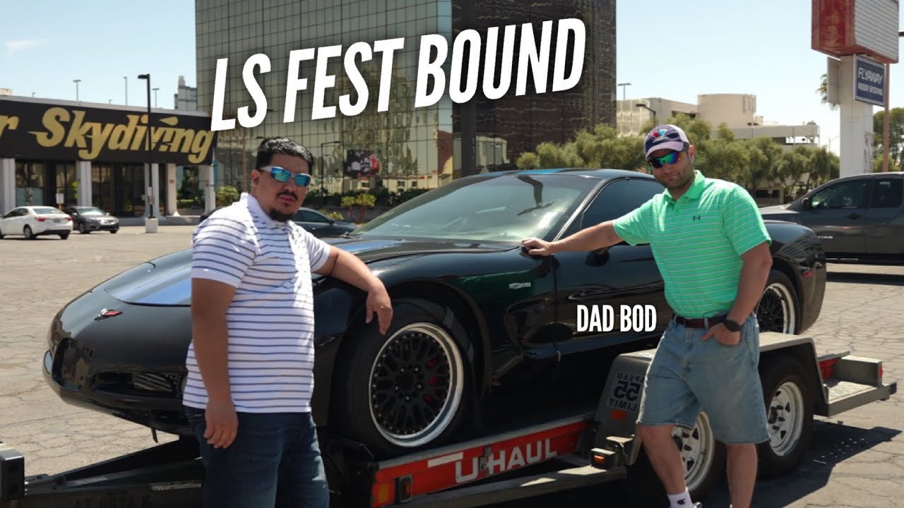 The 2 Rotor Corvette is ready to sneak into LS FEST - YouTube