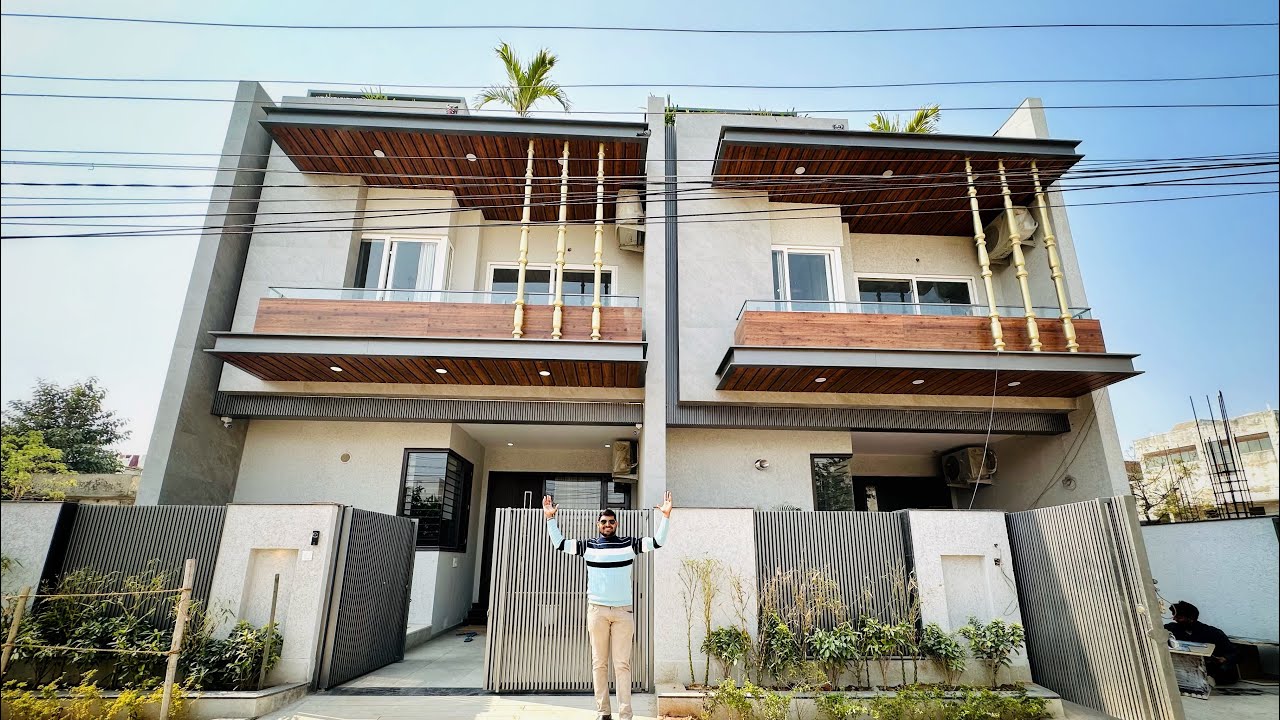 Inside A 150 Sq Yards Furnished House With Swimming pool, Bar & Rooftop ...