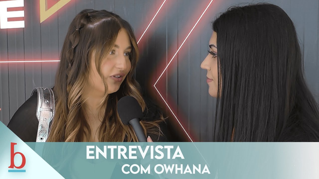 Entrevista a Owhana no Rock in Rio Lisboa 2022 - YouTube