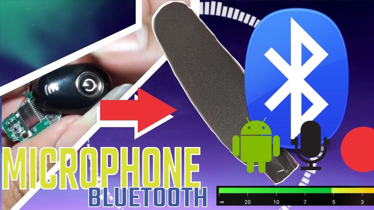 DIY membuat microphone bluetooth untuk record di Android - YouTube