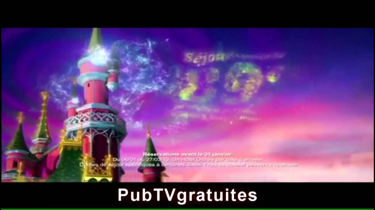 Publicité Disneyland Paris - 3 mois irrésistibles - YouTube