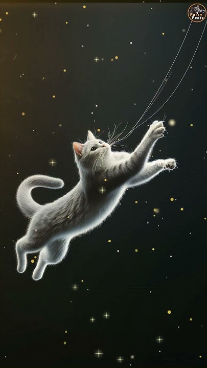 Why Do Cats Like String So Much? #felinefascination #cat #short - YouTube