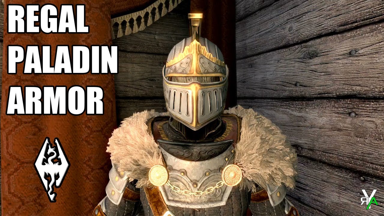 Xbox Skyrim SE: REGAL PALADIN ARMOR Mod Showcase - YouTube