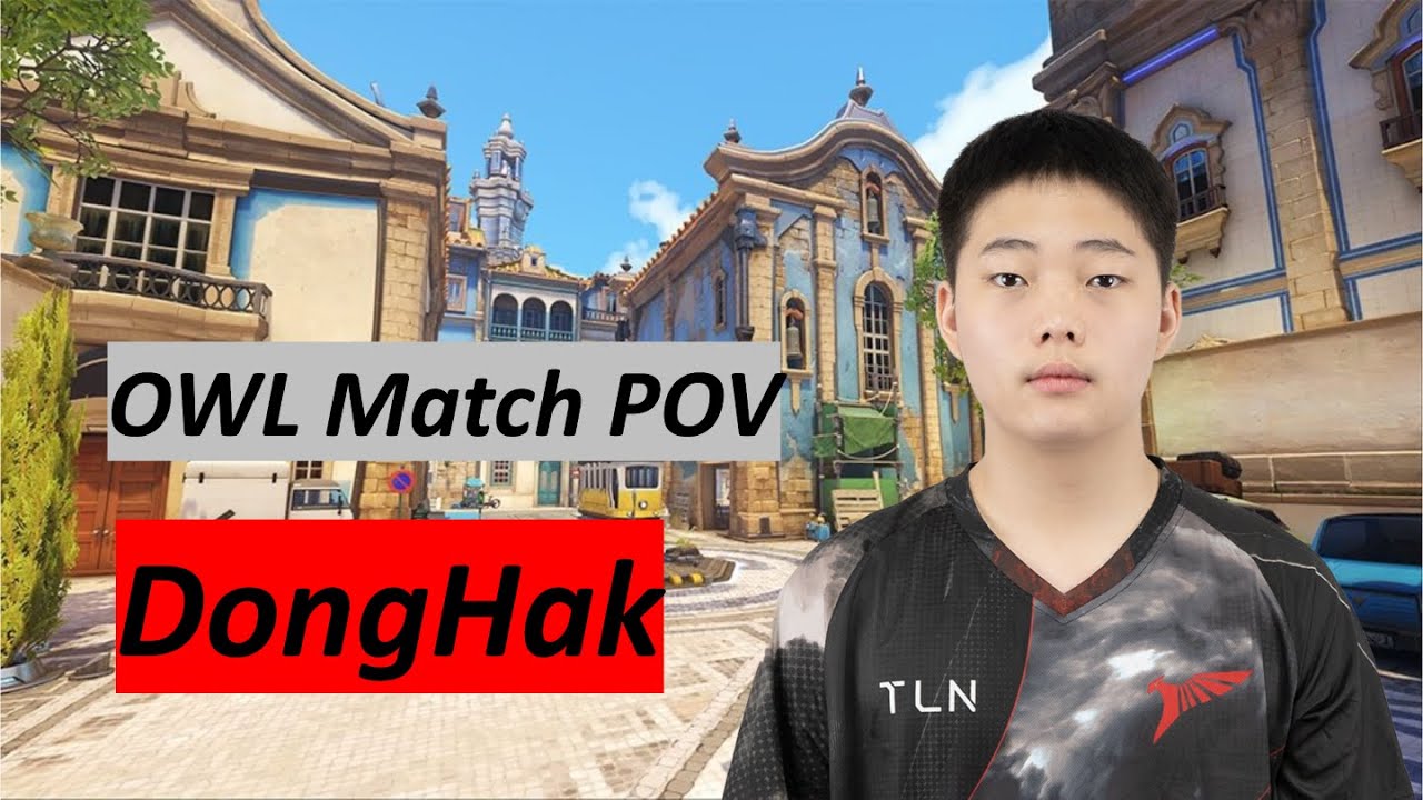 DONGHAK WINSTON POV on Esperança Overwatch League Atlanta Reign vs ...