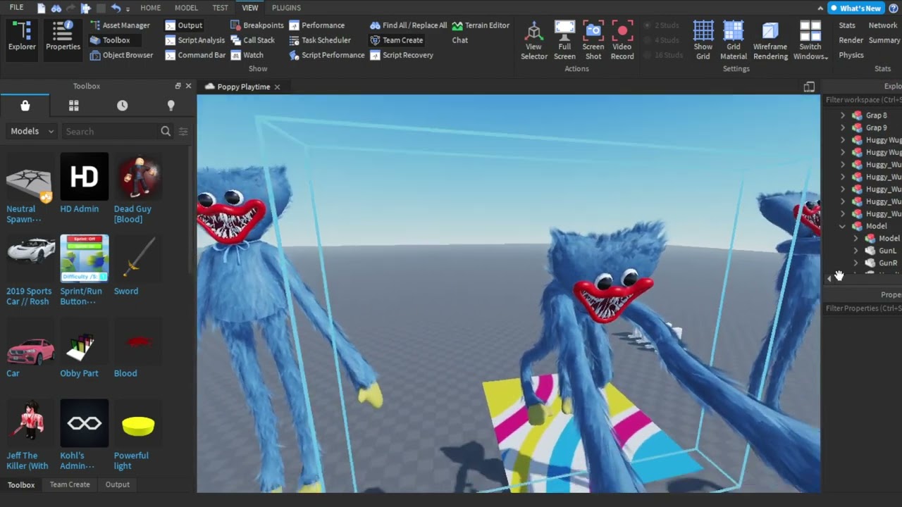 All Huggy Wuggy Rigs - YouTube
