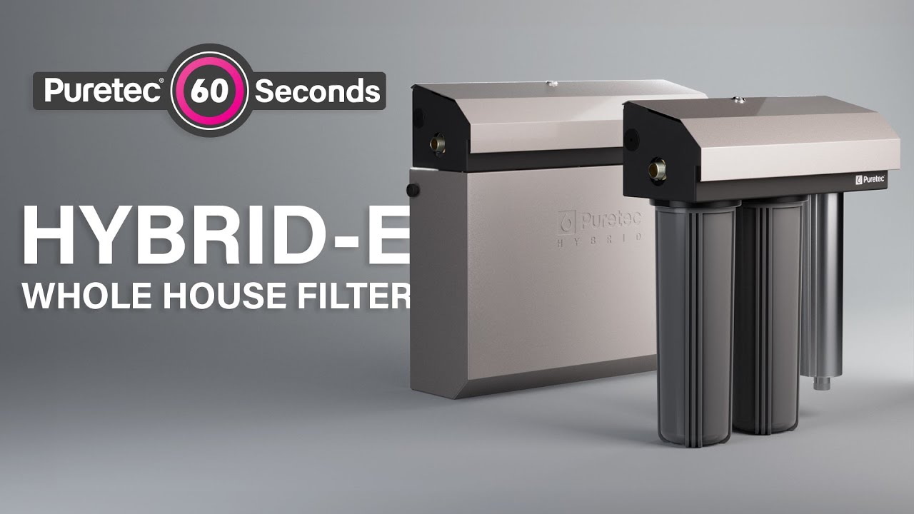 Puretec Hybrid E Rainwater Whole House Water Filter - YouTube