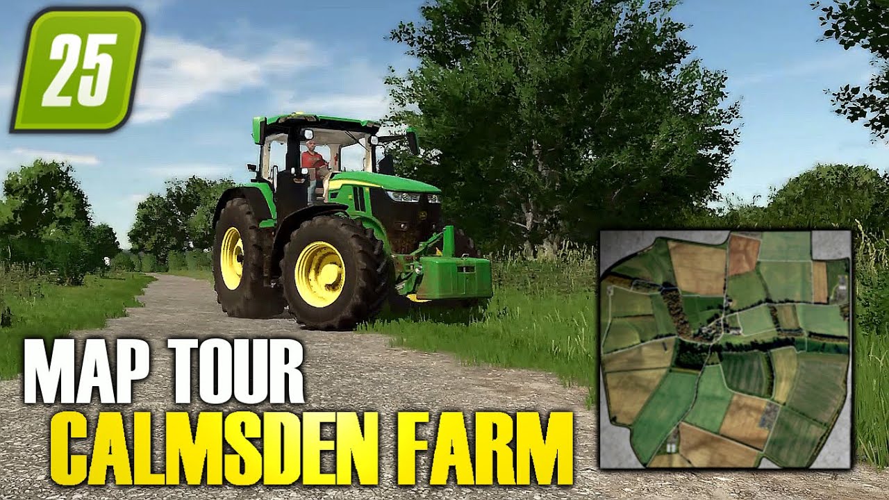 Oak Bridge Farm FS25 MAP TOUR Farming Simulator 25 mods - YouTube
