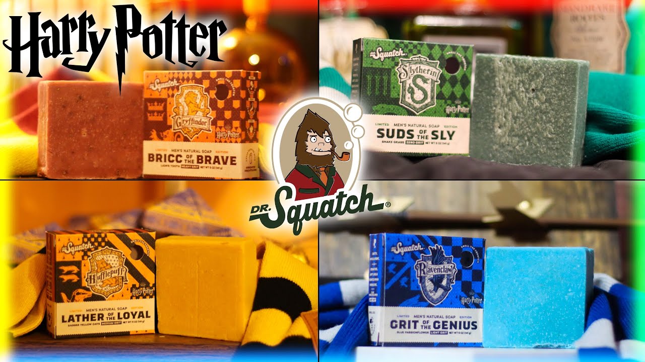 Harry Potter Collection | Showcase & Ranking | Dr. Squatch Review - YouTube