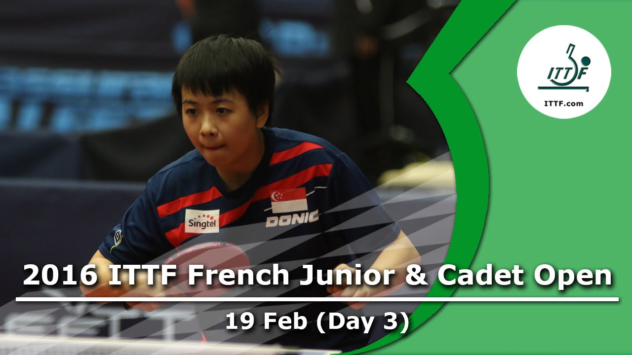 2016 French Junior & Cadet Open - Day 3 LIVE - YouTube
