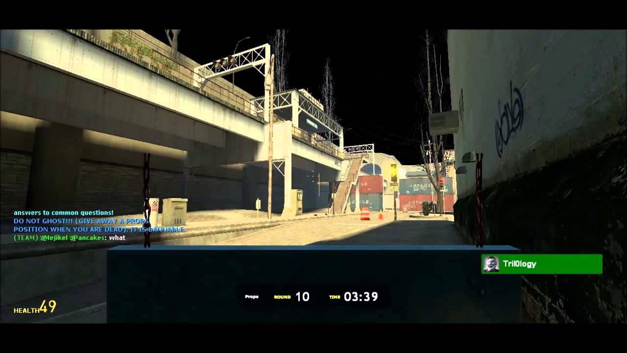 The adventures of stealth sign! Gmod prop hunt - YouTube