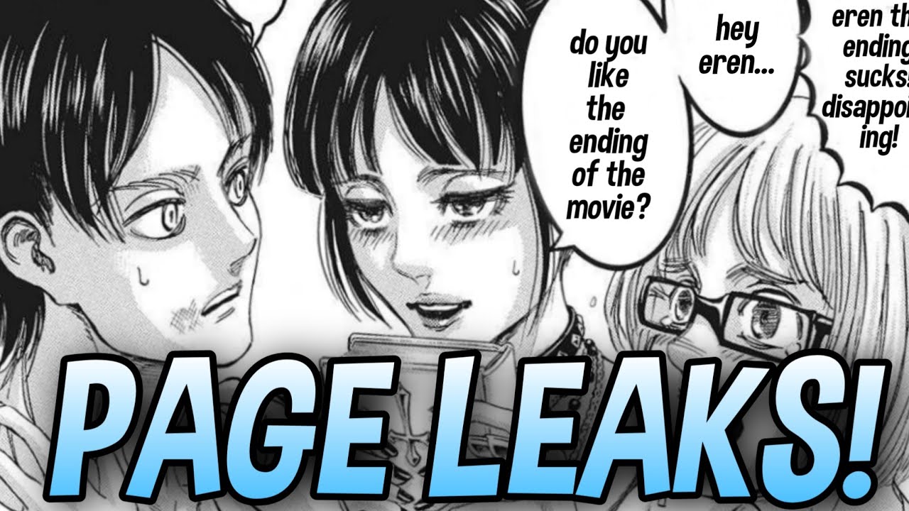 Attack On Titan Manga Volume 34 ADDITIONAL PAGE LEAKS! | Attack On ...