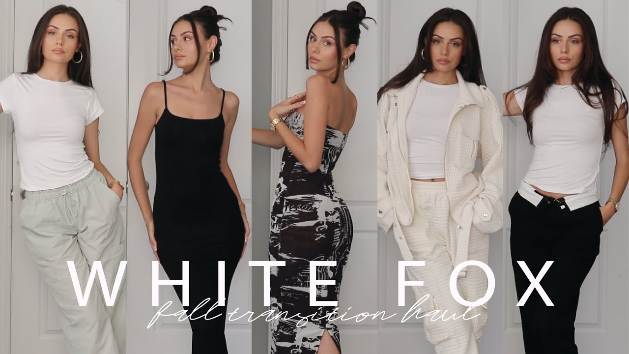 WHITE FOX BOUTIQUE FALL TRANSITION HAUL - YouTube
