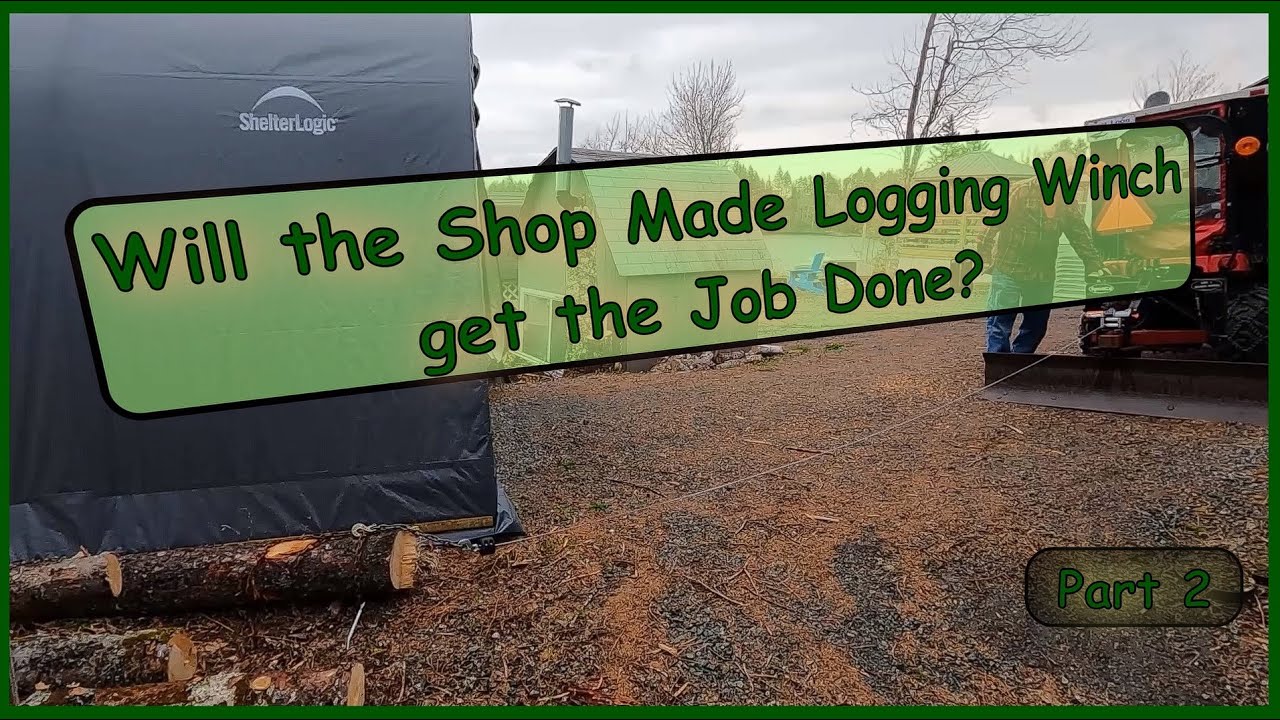 A Shop Made Logging Winch Part 2 - YouTube