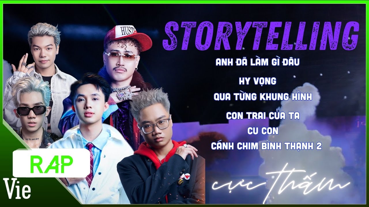 Cực thấm với top bản rap storytelling tại Rap Việt 2024: Anh Đã Làm Gì ...