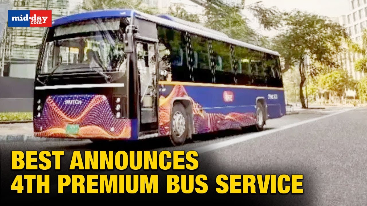 BEST announces 4th premium bus service route for commuters - YouTube