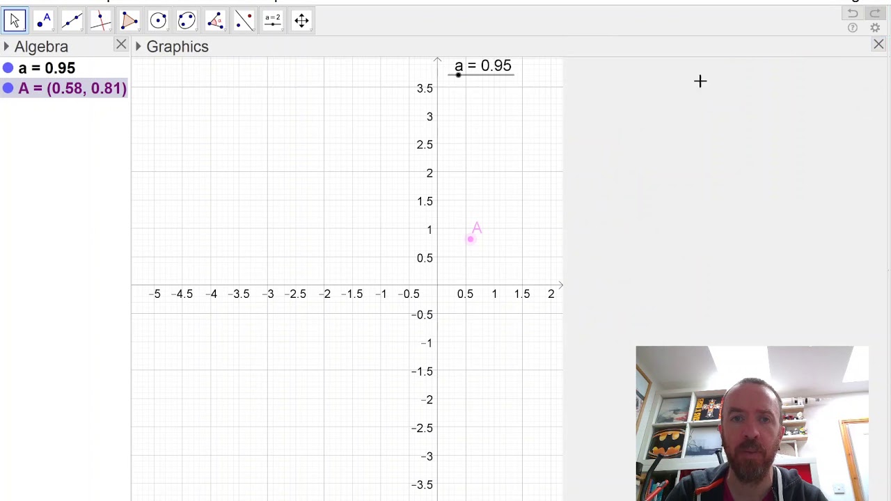 Creating GIFs in Geogebra 1 - Sliders and 6.28 - YouTube