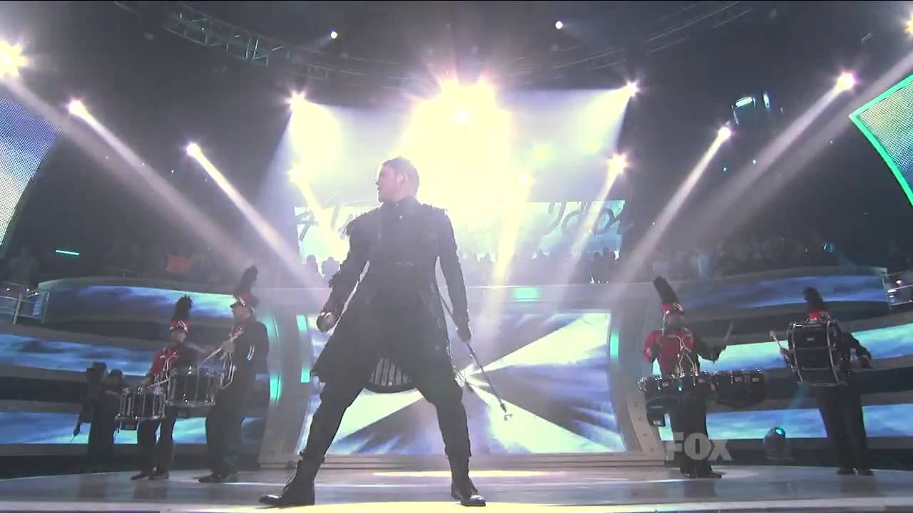 true HD James Durbin "Uprising" - Top 7 American Idol 2011 (Apr 20 ...