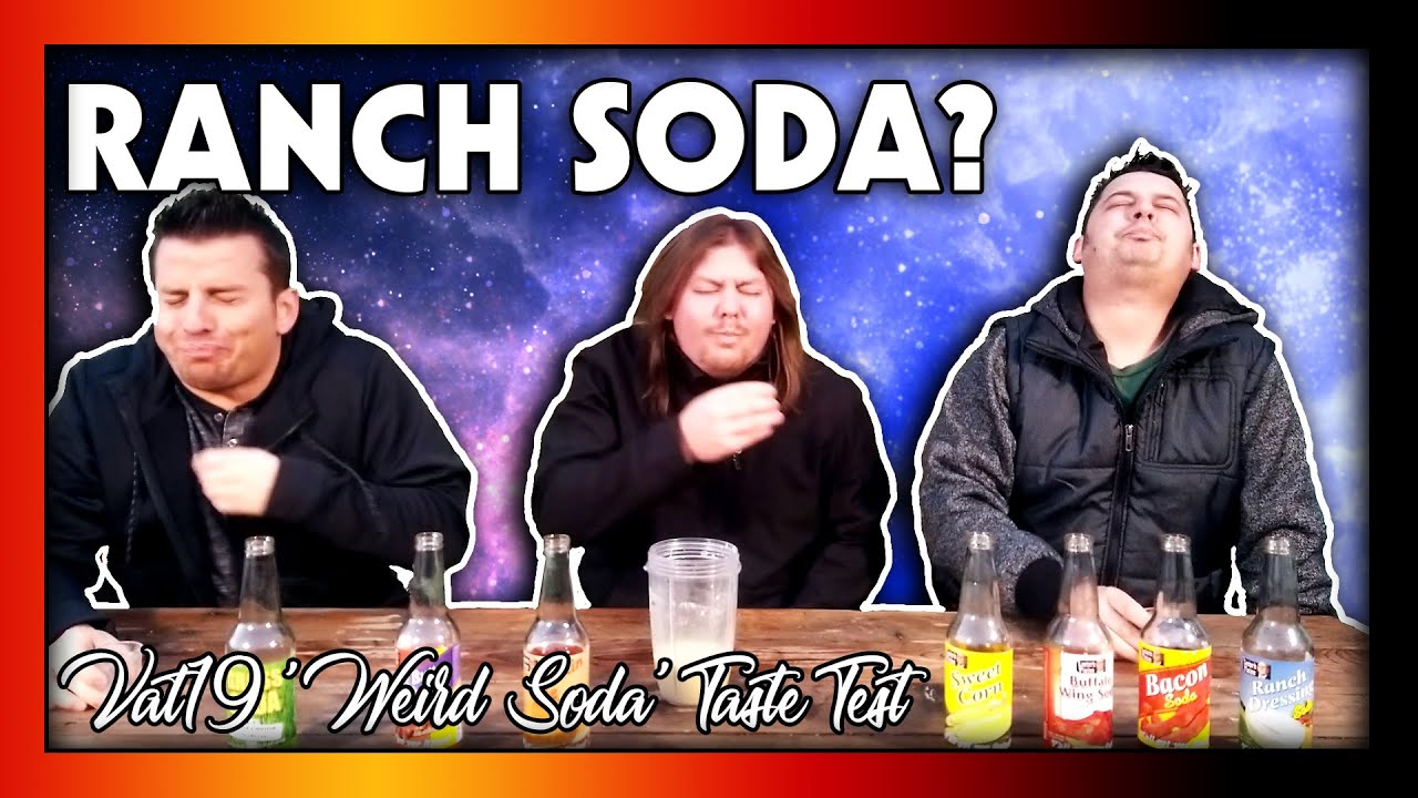 Trying Weird Food | Weird Food Soda from Vat19 - YouTube