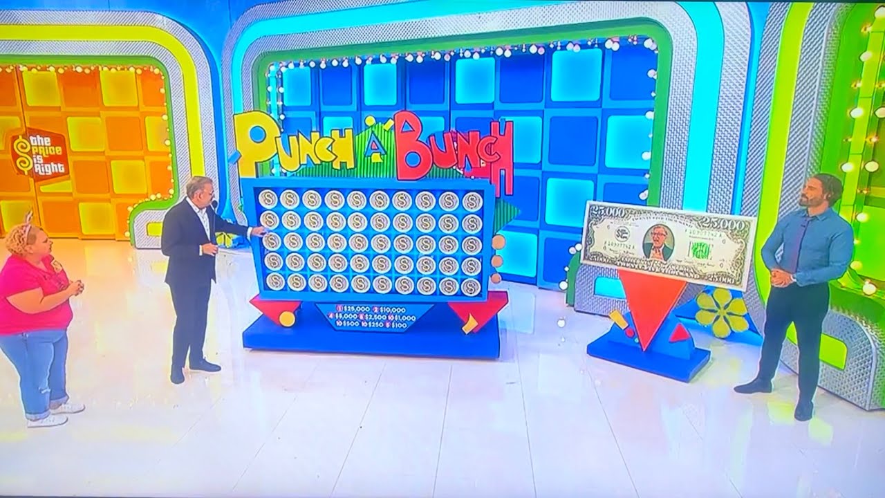 The Price is Right | Punch A Bunch | 1/3/2024 - YouTube