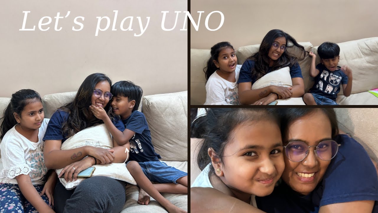 Let’s Play UNO with My Chikku and Chikka! | Fun Family Game Night ...