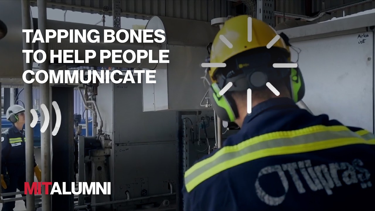 Tapping Bones to Help People Communicate - YouTube