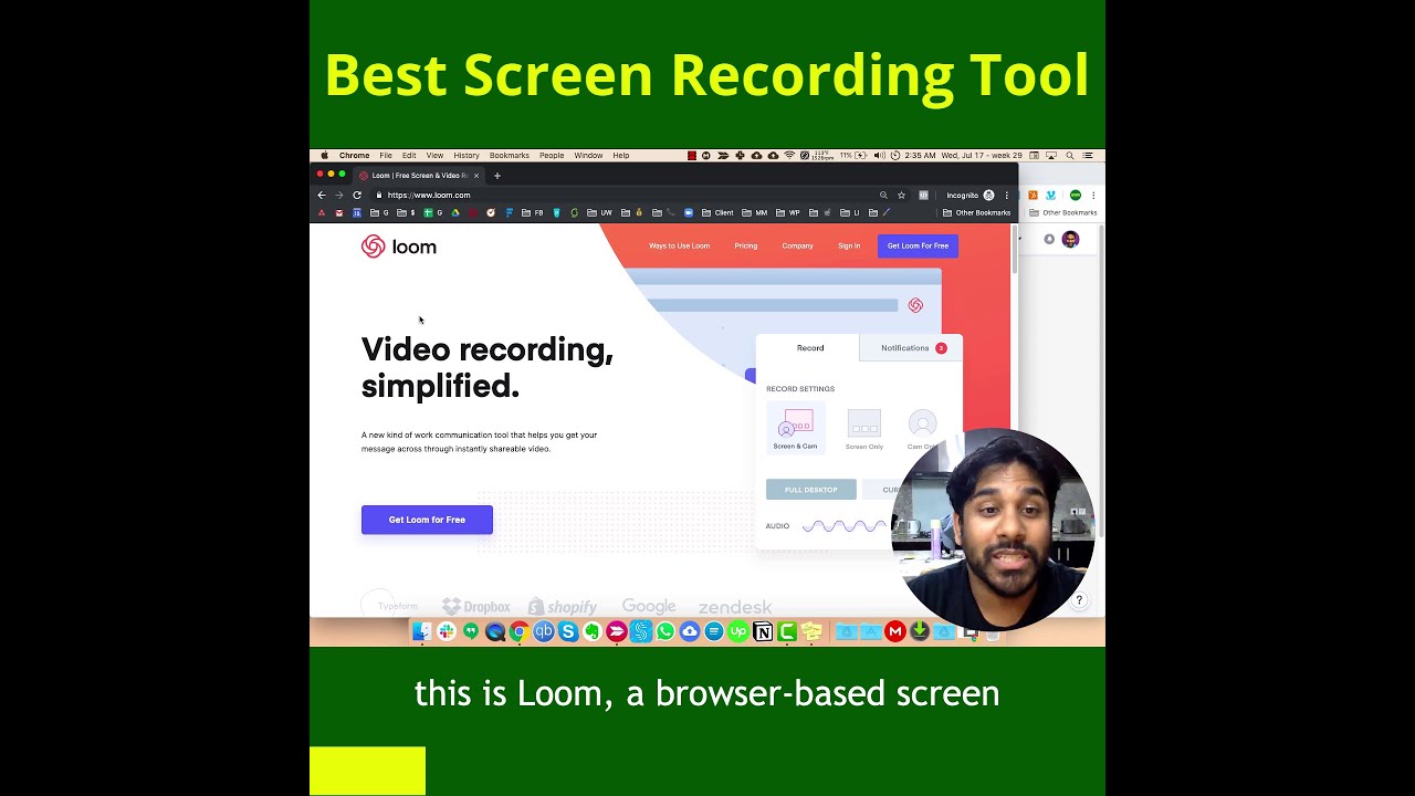 Best free desktop screen recording software with cloud storage - Loom ...