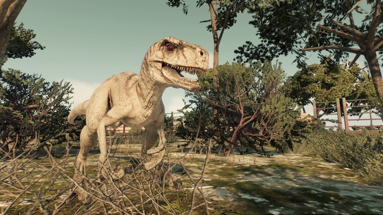 Jurassic World Evolution 2 Short Fight Between Atrociraptor ...