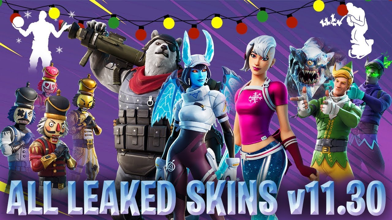 *NEW* Fortnite Christmas Skins CATTUS (THE DEVOURER), CODENAME ELF MINT ...