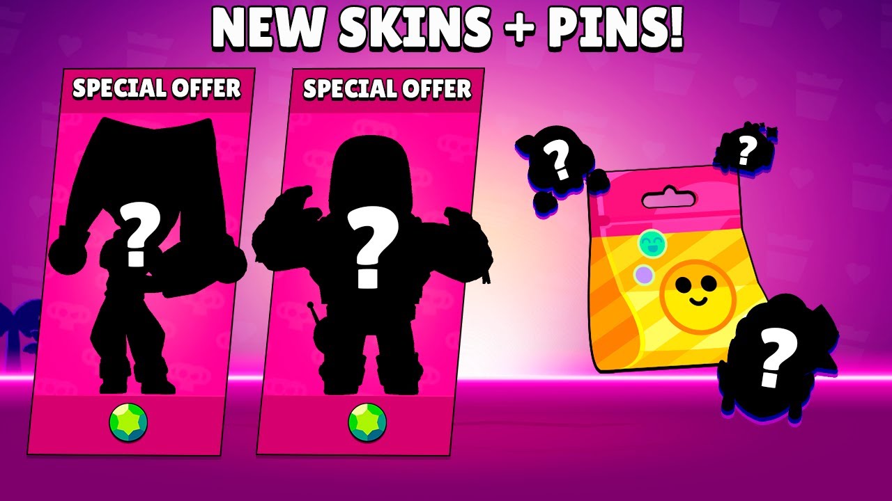 Brawl Stars: Sneak Peek-Concept Of New Skins+ Pins! (Fan Made Video ...