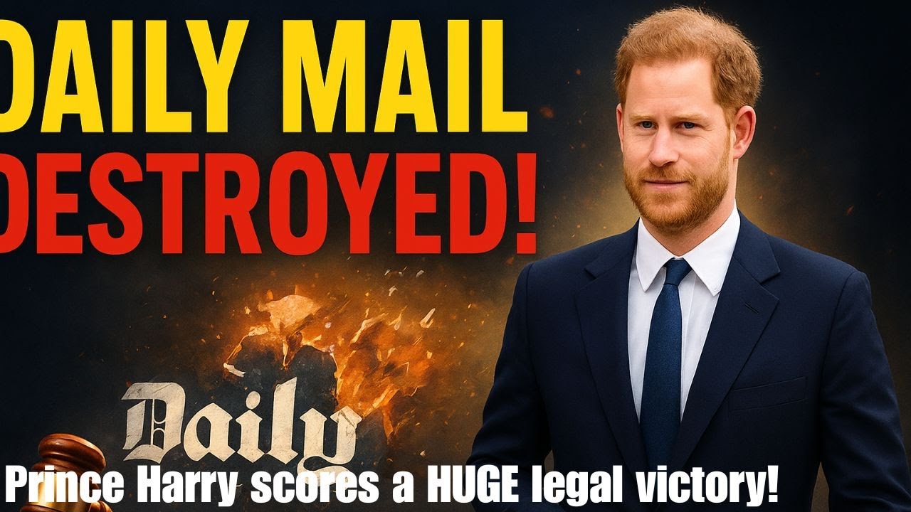 DAILY MAIL HUMILIATED! Prince Harry’s Legal VICTORY Shakes the UK Media ...